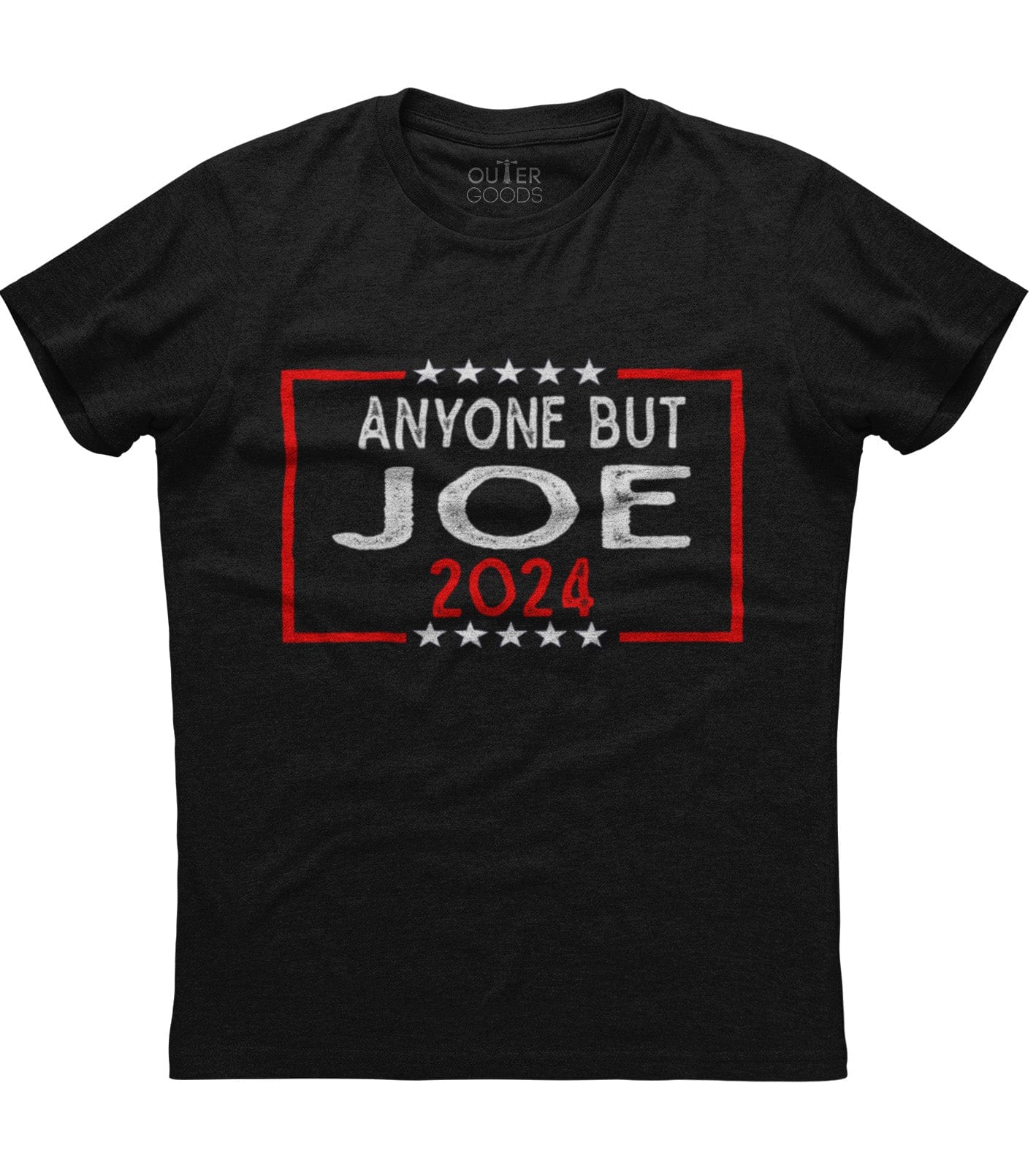 Anyone but joe 2024 political t-shirt (o) – Outergoods